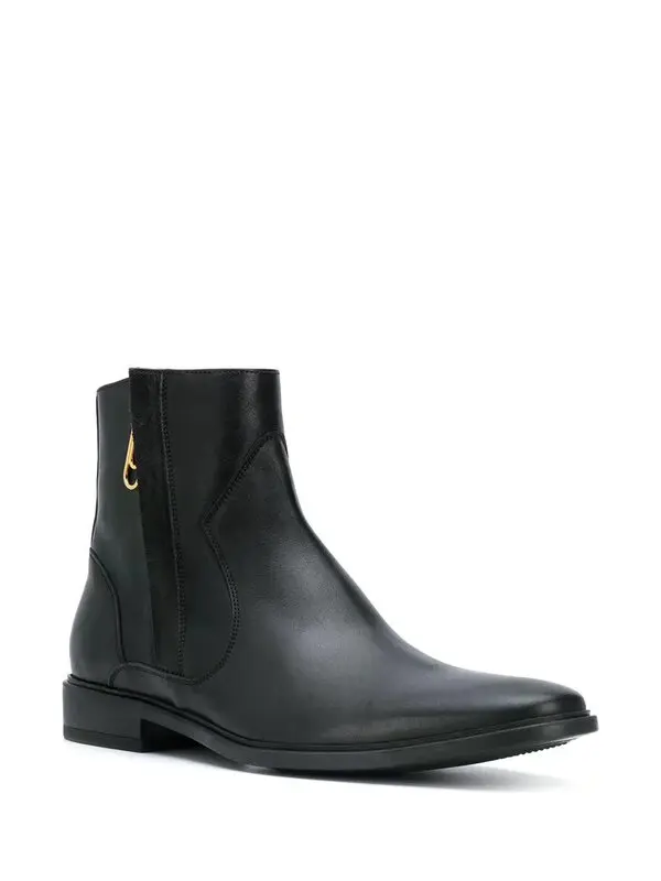 Off-White Paperclip Chelsea Boots