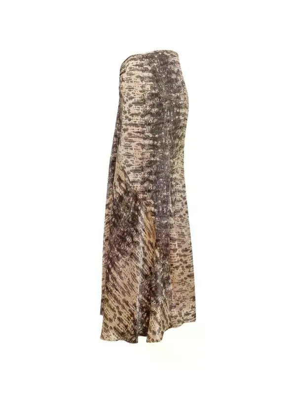 Isabel Marant Étoile Laren Ruched Midi Skirt