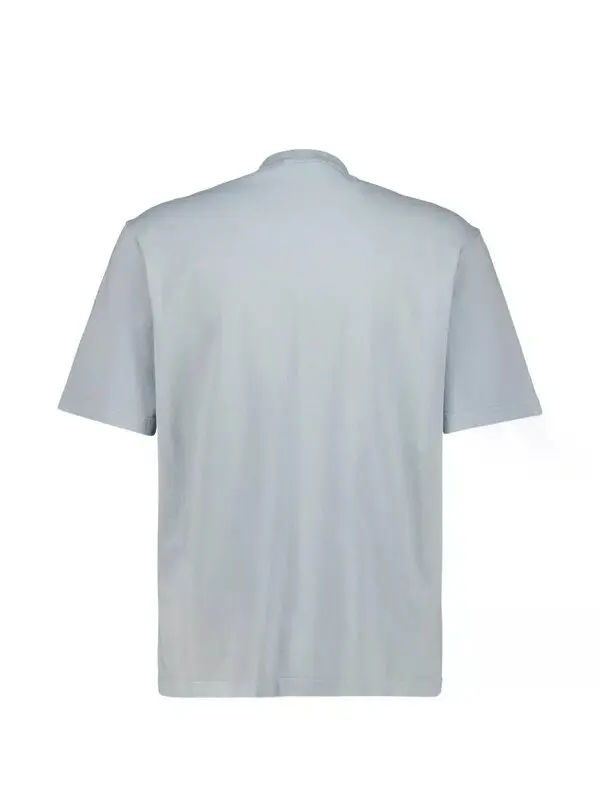 Stone Island Logo-print Chest-pocket T-shirt