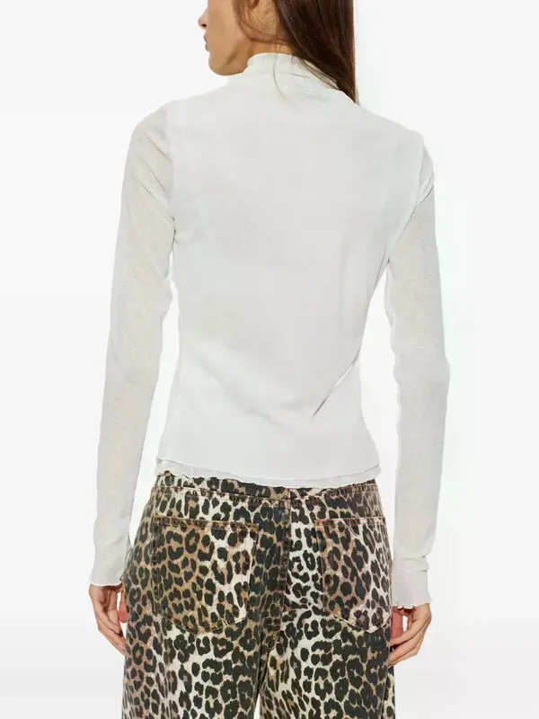 GANNI Turtleneck Top