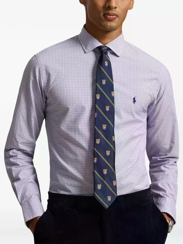 Polo Ralph Lauren Custom Fit Checked Poplin Shirt