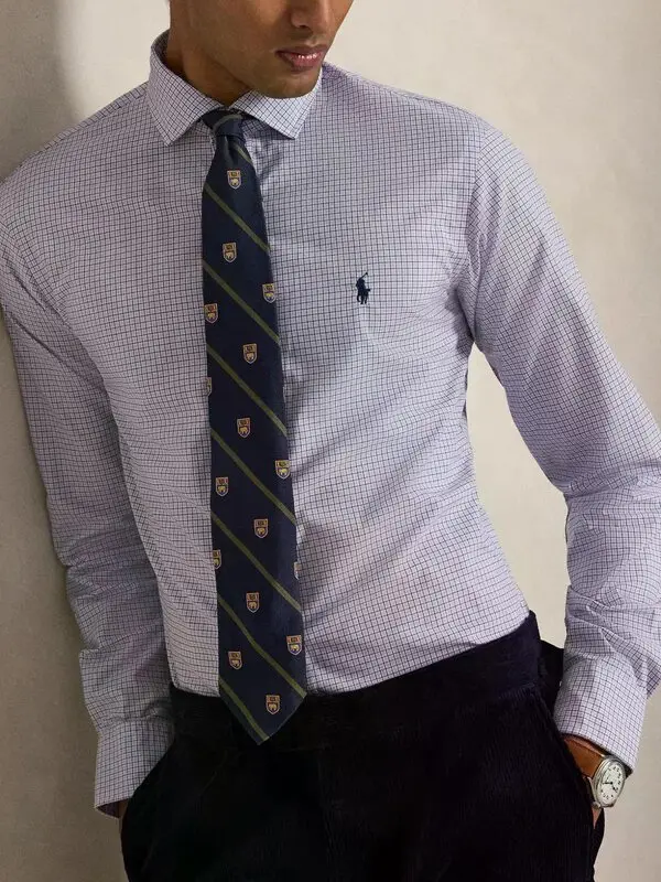 Polo Ralph Lauren Custom Fit Checked Poplin Shirt