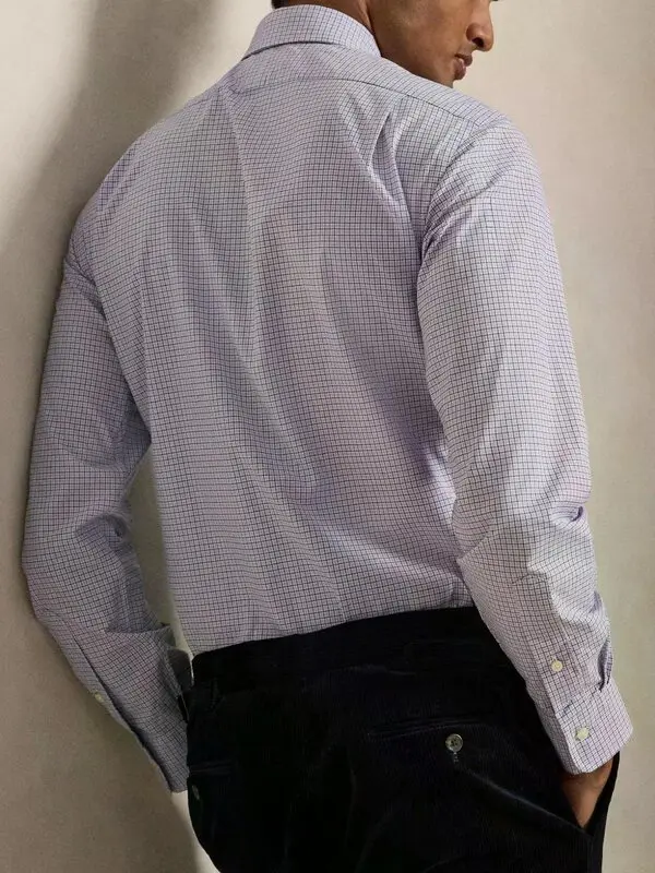 Polo Ralph Lauren Custom Fit Checked Poplin Shirt