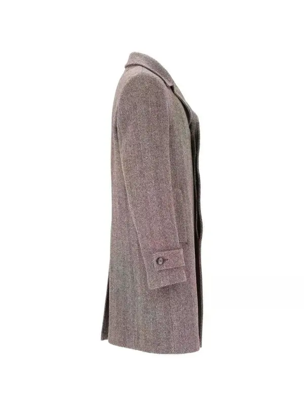 AL DUCA D’AOSTA 1902 Herringbone Single-breasted Coat