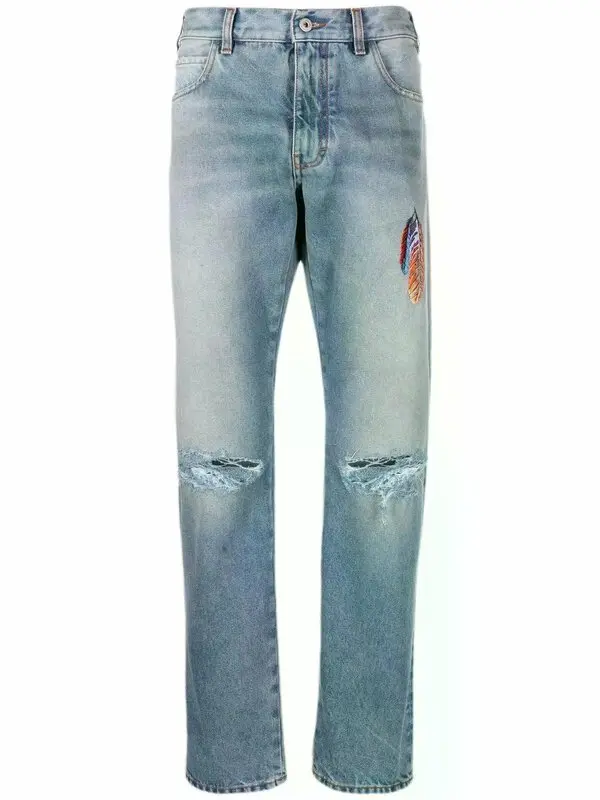COUNTY OF MILAN Straight-leg Denim Jeans