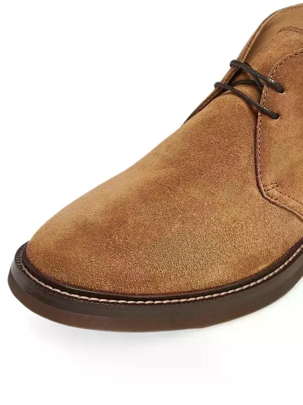 Brunello Cucinelli Suede Lace-up Boots