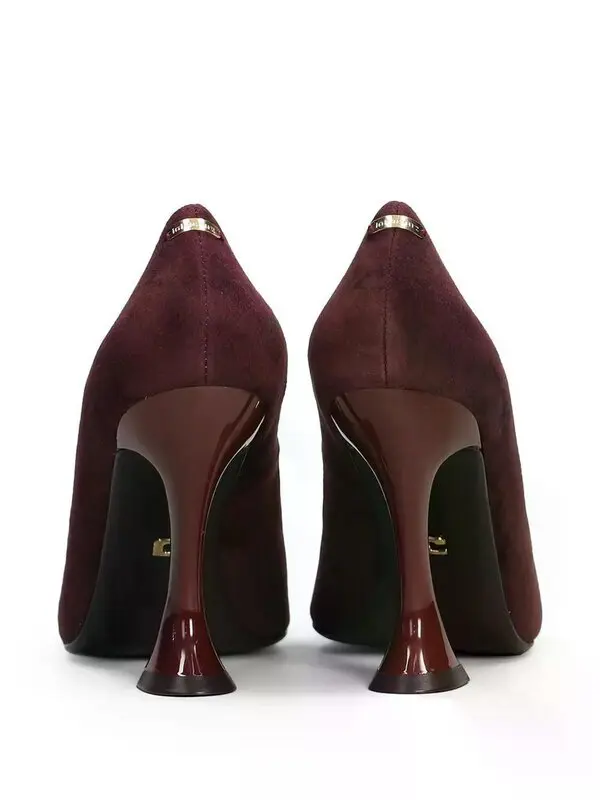 Lola Cruz Eugenia 95 Pointed-toe Pumps - Red