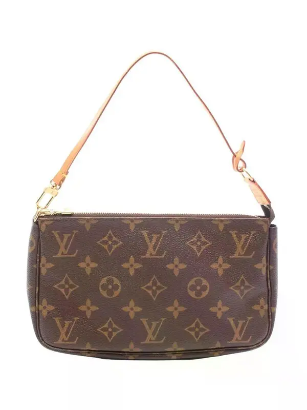 LOUIS VUITTON 2003 Monogram Pochette Accessoires Shoulder Bag