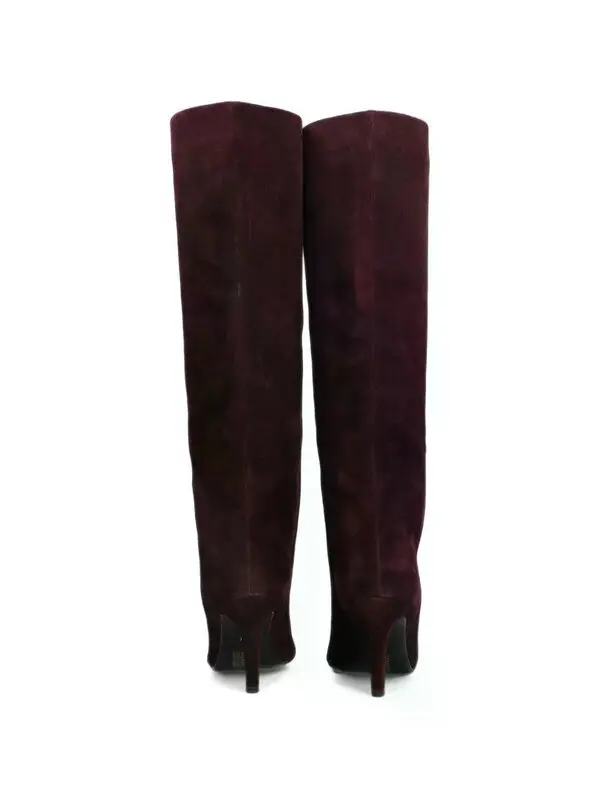 Lola Cruz Pointed-toe Knee-length Boots