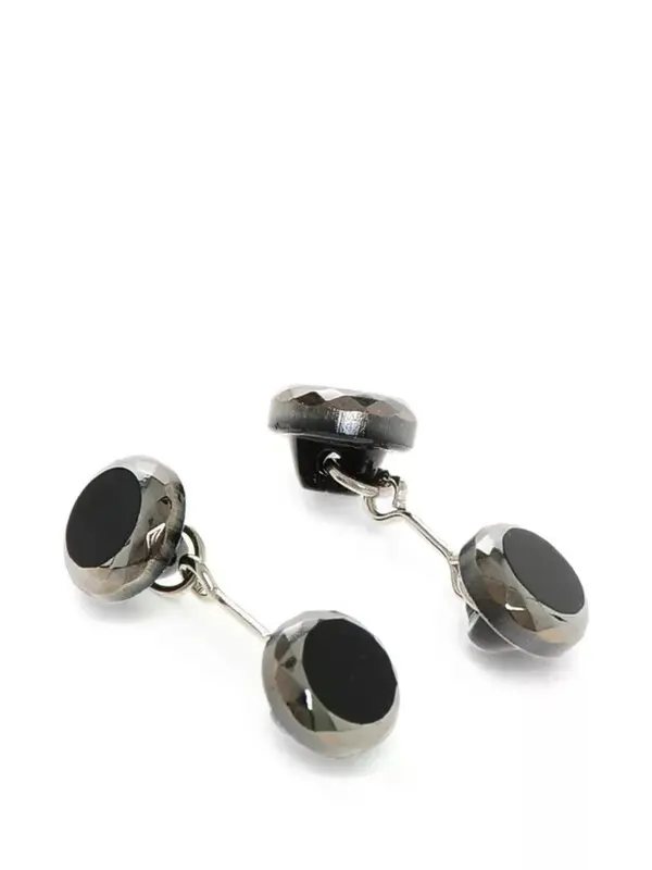 Corneliani Swarovski Crystal Cufflinks