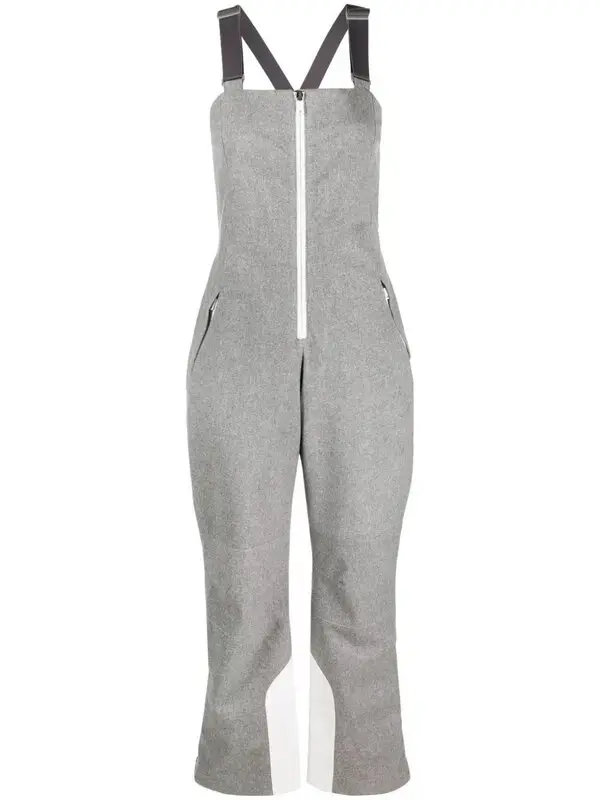 Brunello Cucinelli Colour-block Wool Jumpsuit
