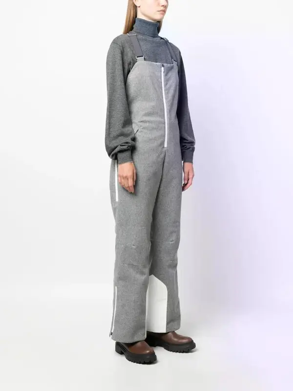 Brunello Cucinelli Colour-block Wool Jumpsuit