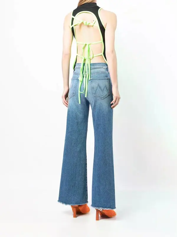 Natasha Zinko Slogan Print Open-back Vest