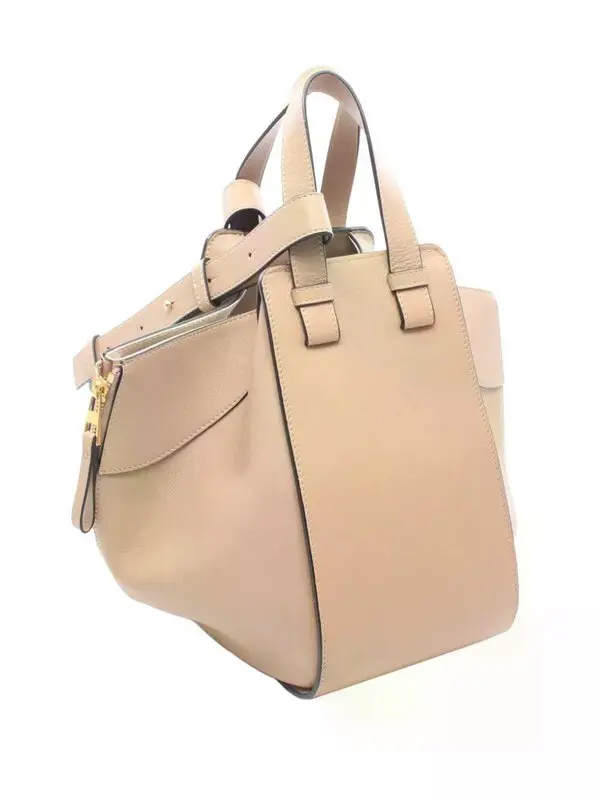 Loewe 2016-2026 Small Grained Calfskin Drawstring Hammock Bag Satchel