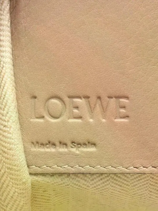 Loewe 2016-2026 Small Grained Calfskin Drawstring Hammock Bag Satchel