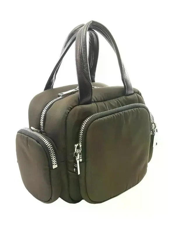 Prada 2013-2026 Tessuto Pocket Top Handle Cargo Bag Satchel