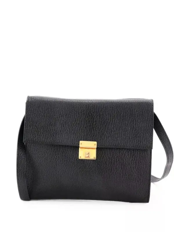 Hermès Clic Wallet On Strap Chevre Mysore 16 Shoulder Bag