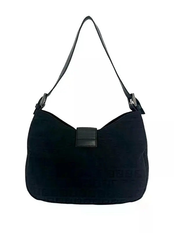 Fendi Zucchino Canvas Shoulder Bag