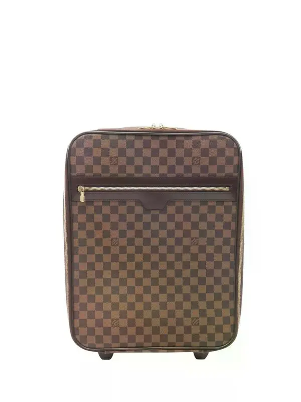 LOUIS VUITTON Damier Ebene Pégase 45 Travel Bag