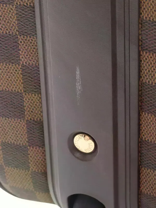 LOUIS VUITTON Damier Ebene Pégase 45 Travel Bag
