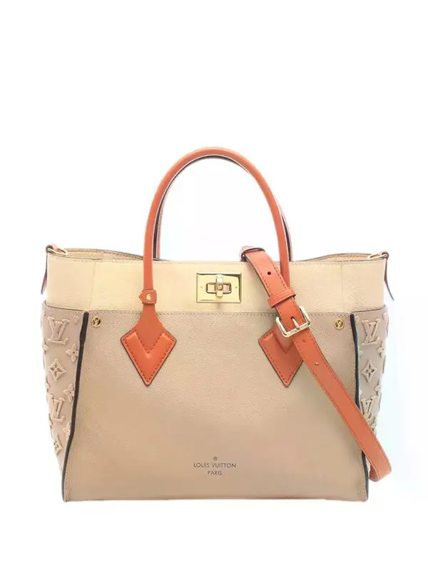 LOUIS VUITTON Monogram On My Side Mm Satchel