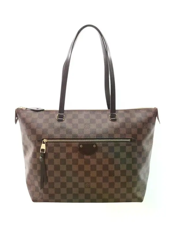 LOUIS VUITTON 2018 Damier Ebene Iena Mm Tote Bag