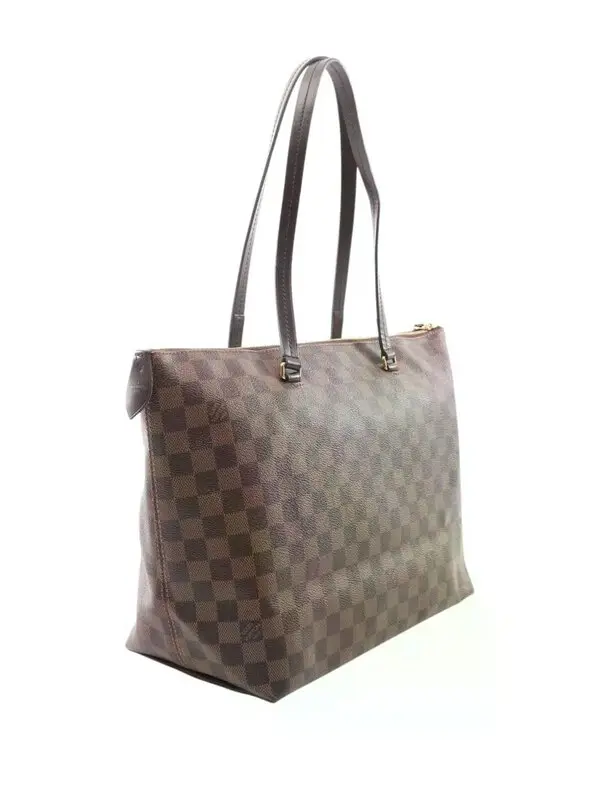 LOUIS VUITTON 2018 Damier Ebene Iena Mm Tote Bag
