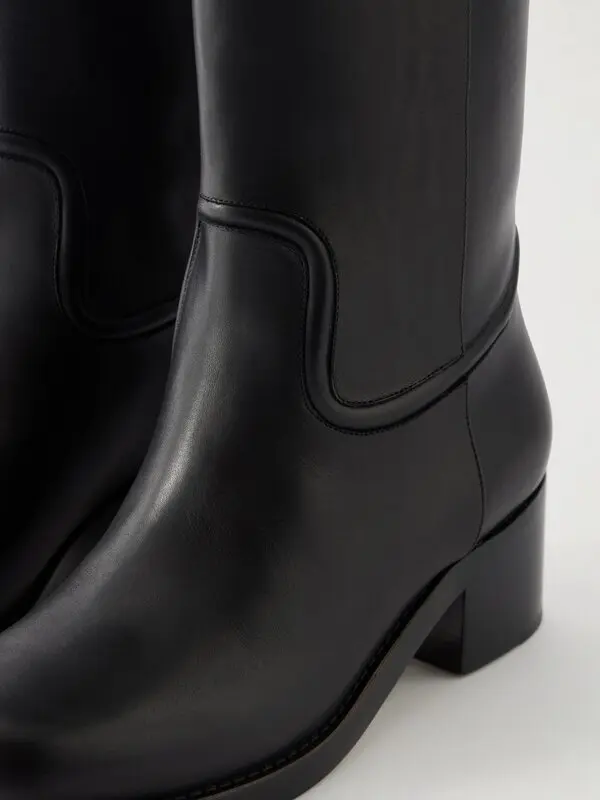Gabriela Hearst Marion Knee-high Leather Boots