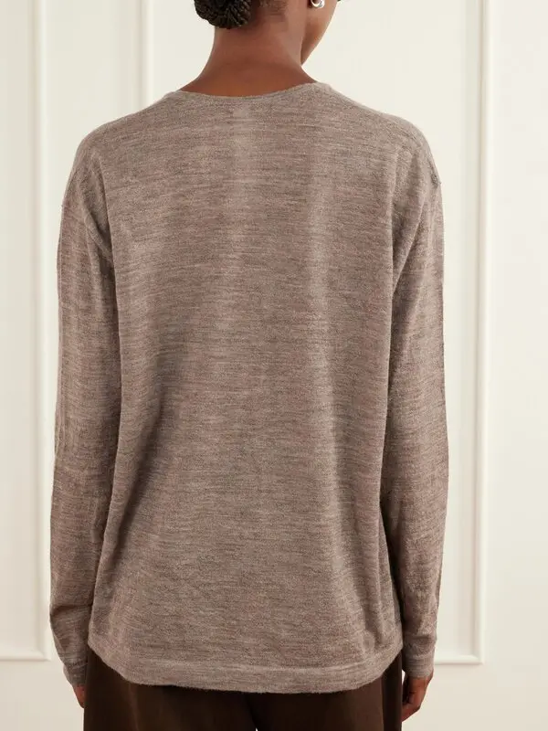 LAUREN MANOOGIAN Merino And Alpaca Wool-blend Sweater