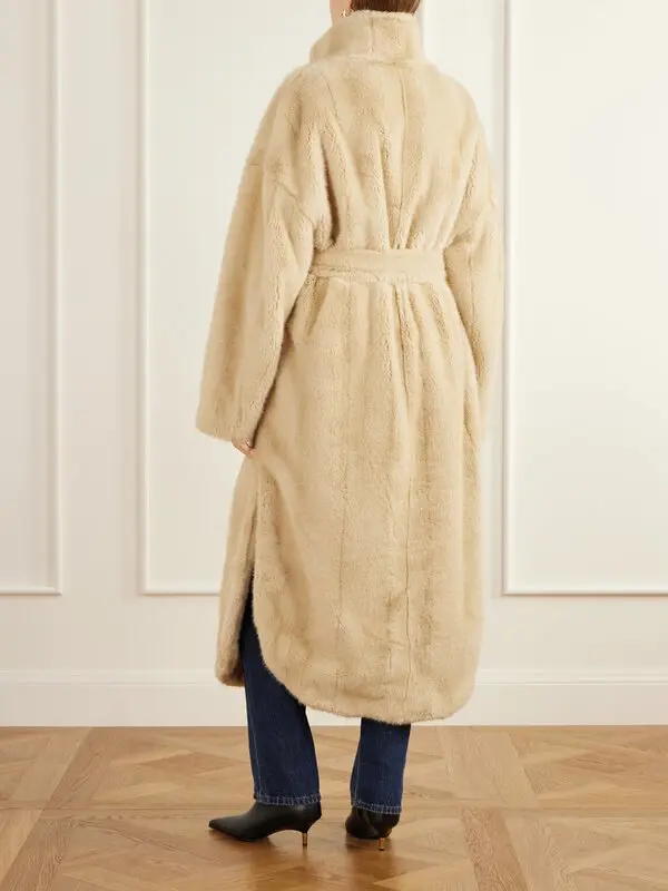 THE FRANKIE SHOP Ravello Plush Coat