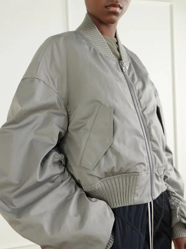 Rick Owens Secchia Shell Cropped Jacket