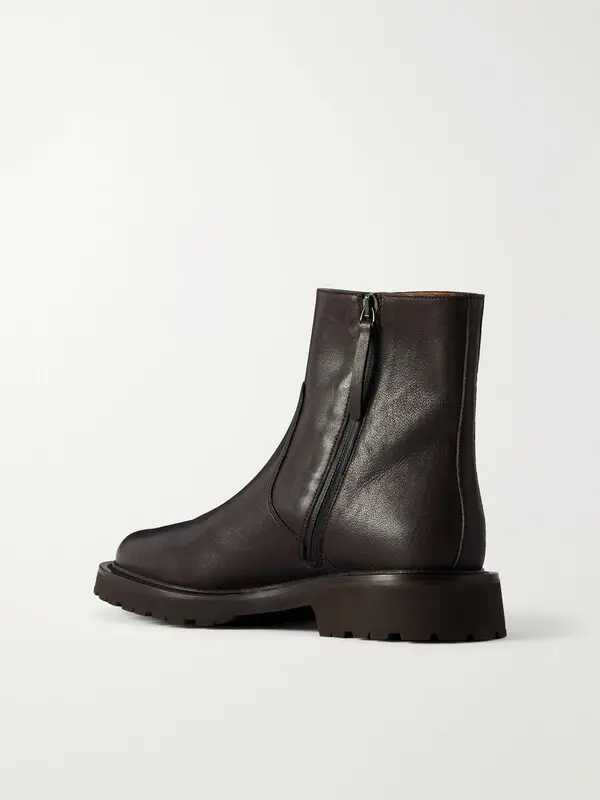 Legres 61' Washed Leather Ankle Boots