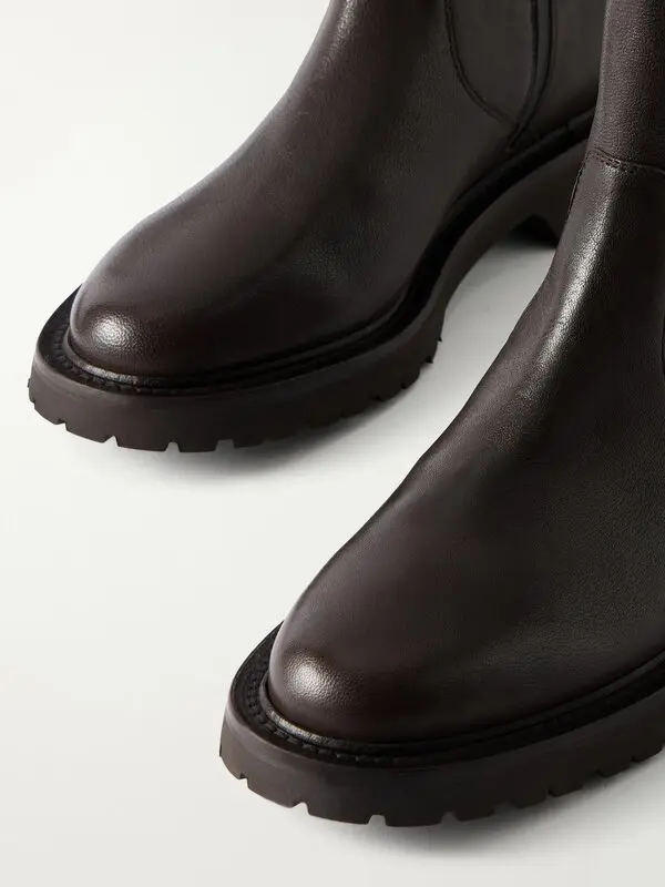 Legres 61' Washed Leather Ankle Boots