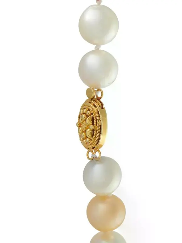 LB EXCLUSIVE South Sea Pearl And Yellow Gold Necklace - Neutrals