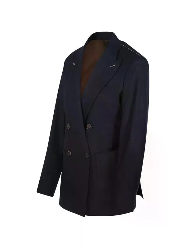Max Mara Double-breasted Peak-lapel Jacket