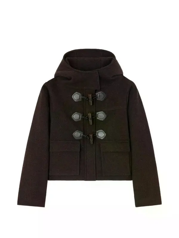 GANNI Wool Duffle Coat