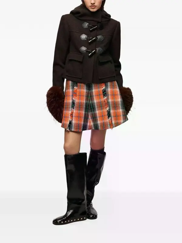 GANNI Wool Duffle Coat