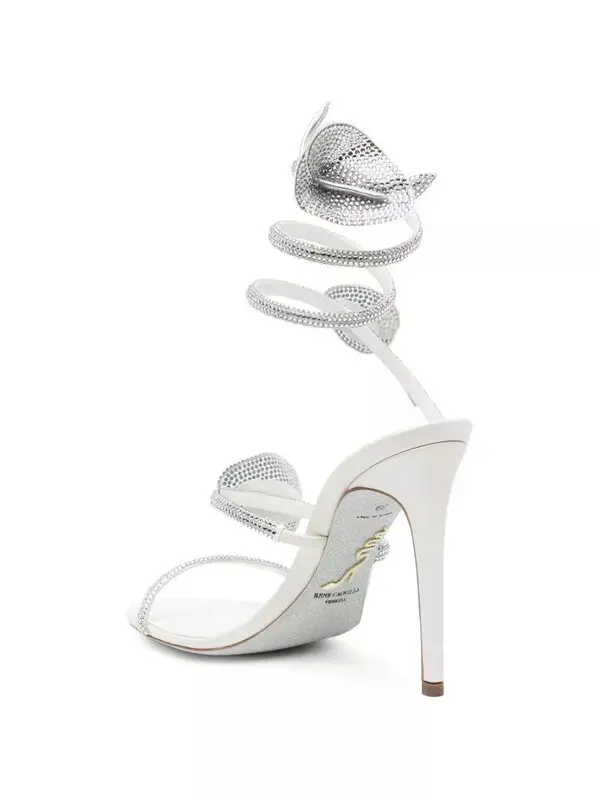 Rene Caovilla 110mm Calliope Crystal Embellished Sandals