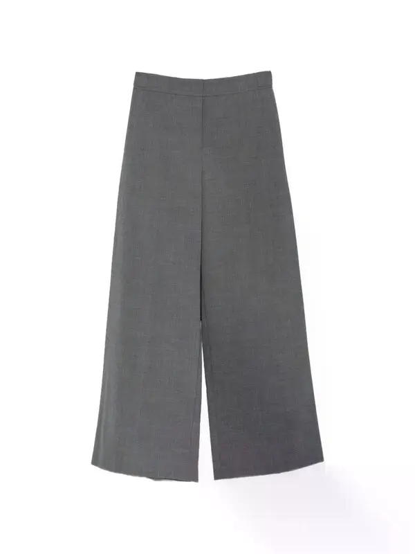 JUUN.J Buckled Wide-leg Trousers - Grey