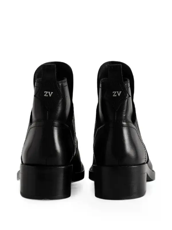 Zadig&Voltaire Igata Smooth Cowskin Boots