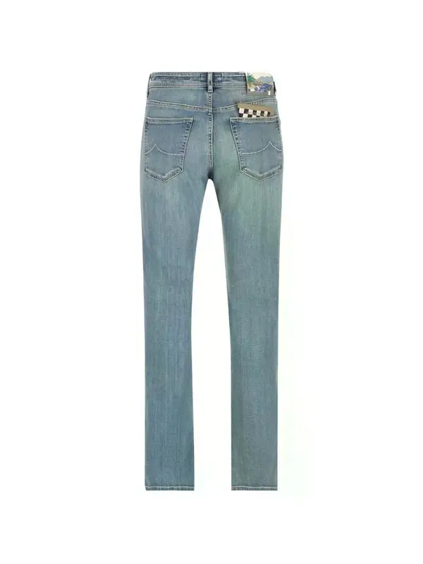 Jacob Cohen Faded Slim-fit Jeans - Blue