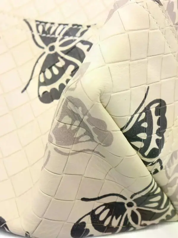 Bottega Veneta Intreccio Mirage Butterfly Tote Bag