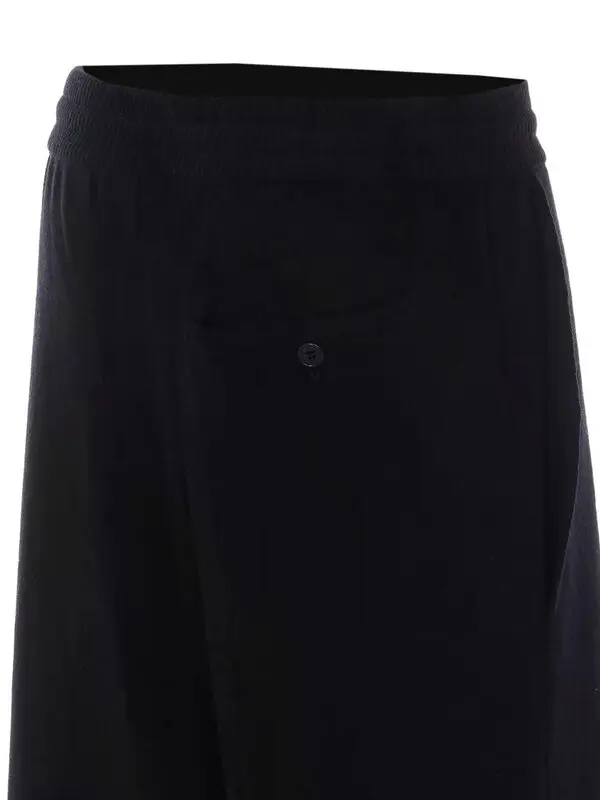 LANVIN Elasticated Drawstring Wool Trousers