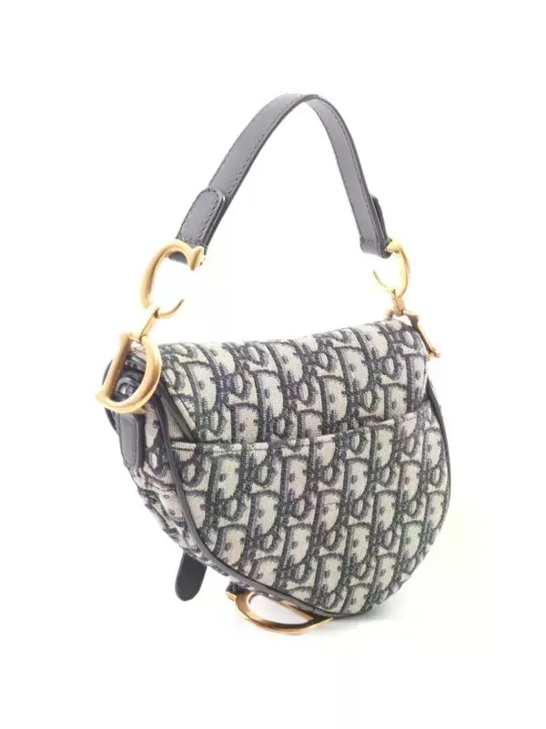 Dior Mini Oblique Saddle Shoulder Bag