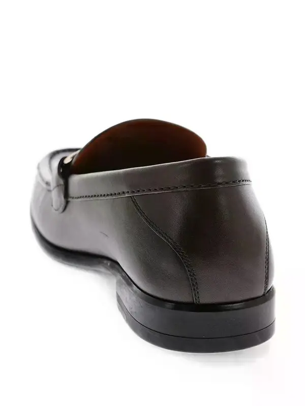Zegna Vittorio Leather Loafers
