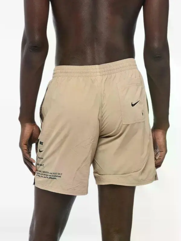 Nike Logo-print Drawstring Swim Shorts