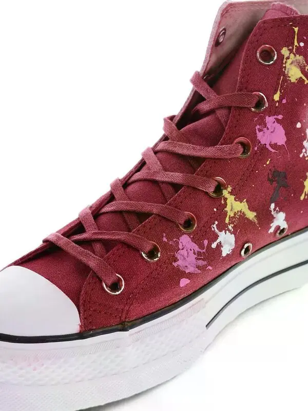 CONVERSE All Star Chuck Taylor Paint-splatter High-top Sneakers