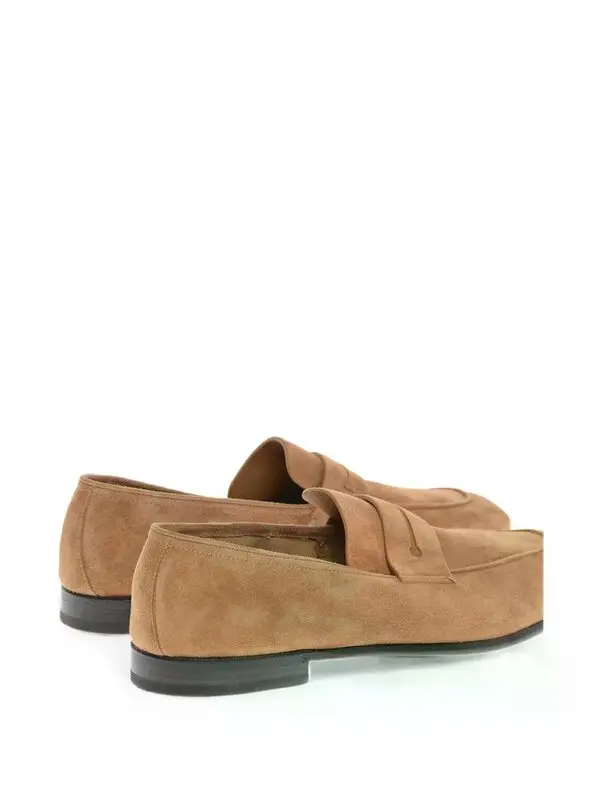 Zegna L'asola Suede Loafers