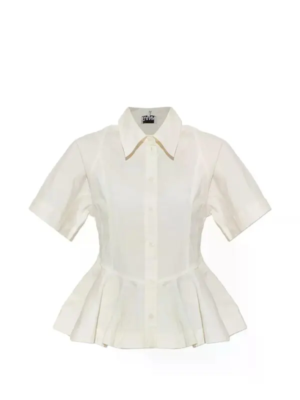 GANNI Peplum Top
