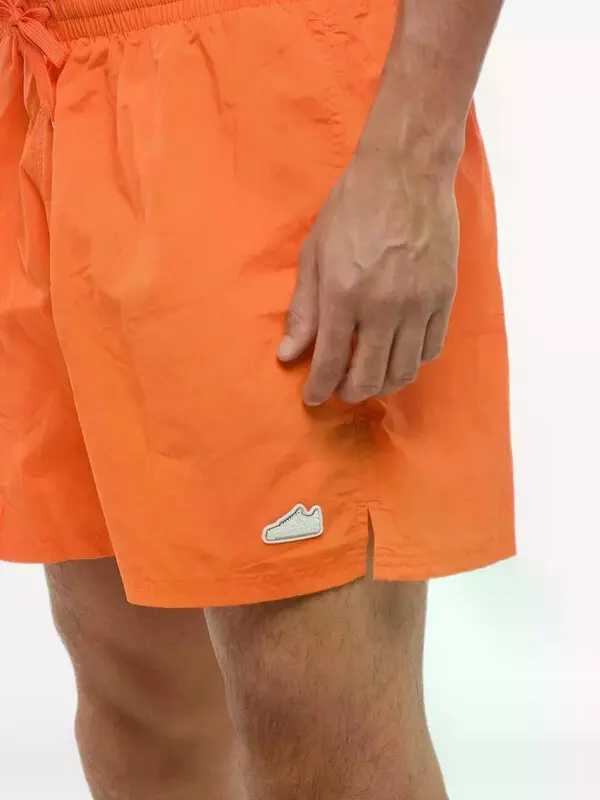 Nike Sneaker-patch Drawstring-waist Swim Shorts